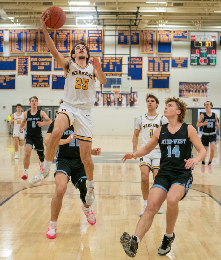 Eberhart and Montoursville heat up late as Warriors pull away for ...
